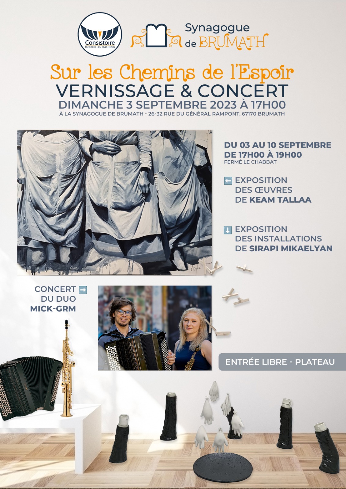 Un beau moment de culture à Brumath – Consistoire Israélite du Bas-Rhin